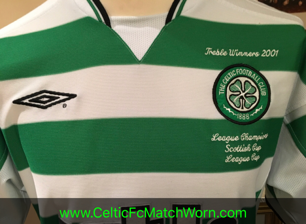 Special Edition 2001-2003 Home – Celtic FC Match Worn ⭐️